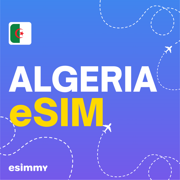 Algeria 1GB 7 Days eSIM – Reliable Data for Short-Term Travelers | eSIMMY