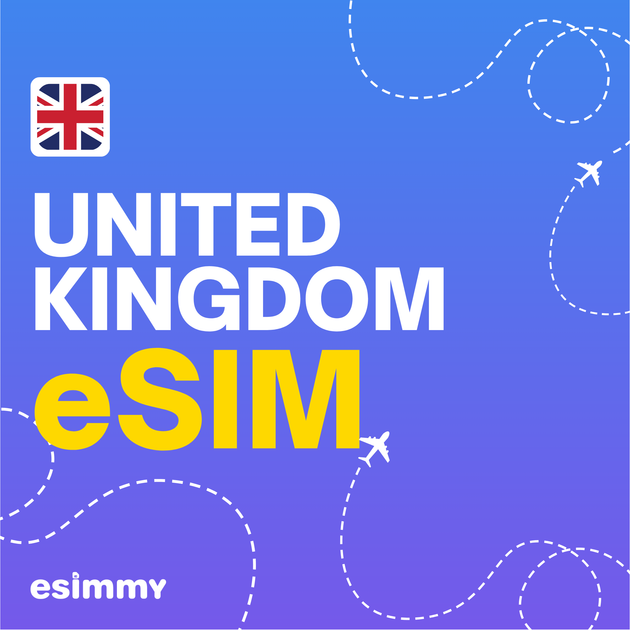 UK 1GB 7 Days eSIM – Affordable Data for Short Visits | eSIMMY